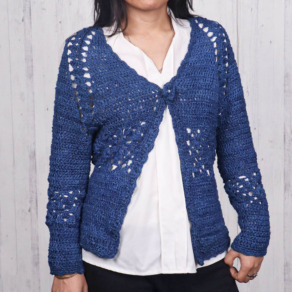 Indie Cardigan Sweater Crocheting Pattern – Free Pattern Indie Cardigan Sweater Crocheting Pattern – Free Pattern